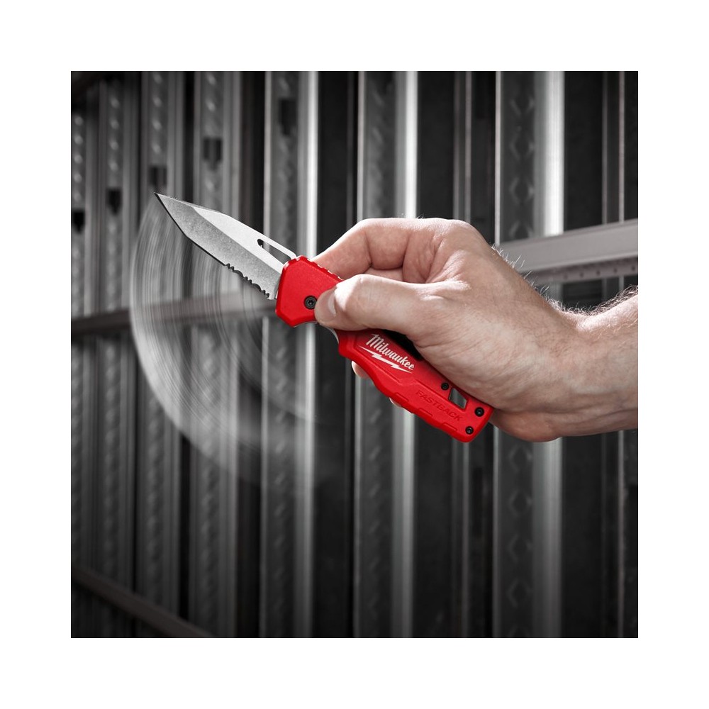 Couteau pliable 5 en 1 FASTBACK - Milwaukee 4932492454 - Outils Pro