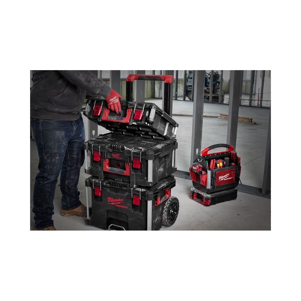 Système de rangement Packout Box 560x410x170 mm - Milwaukee 4932464080 ...